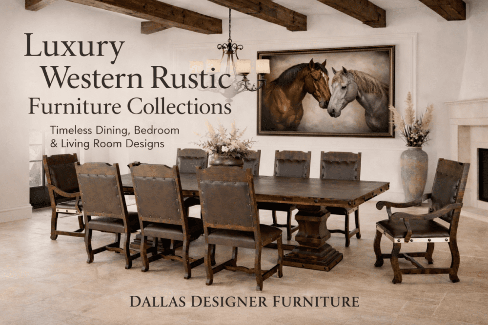 Luxury Western Rustic Furniture Collections | Dallas Designer Furniture