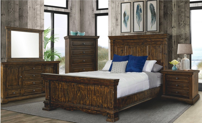 New Product MBCD300 Condesa Tobacco Bedroom Set| Elements | Dallas ...