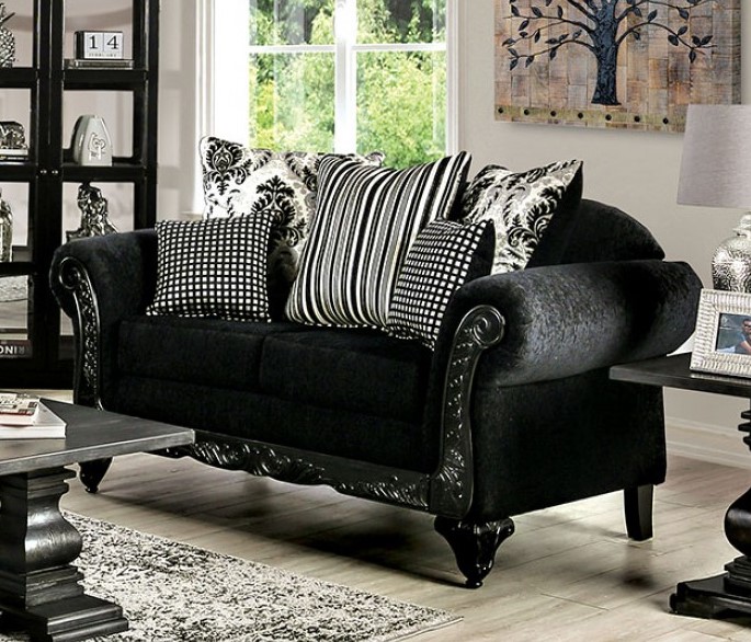 Black Sofa Set Designs